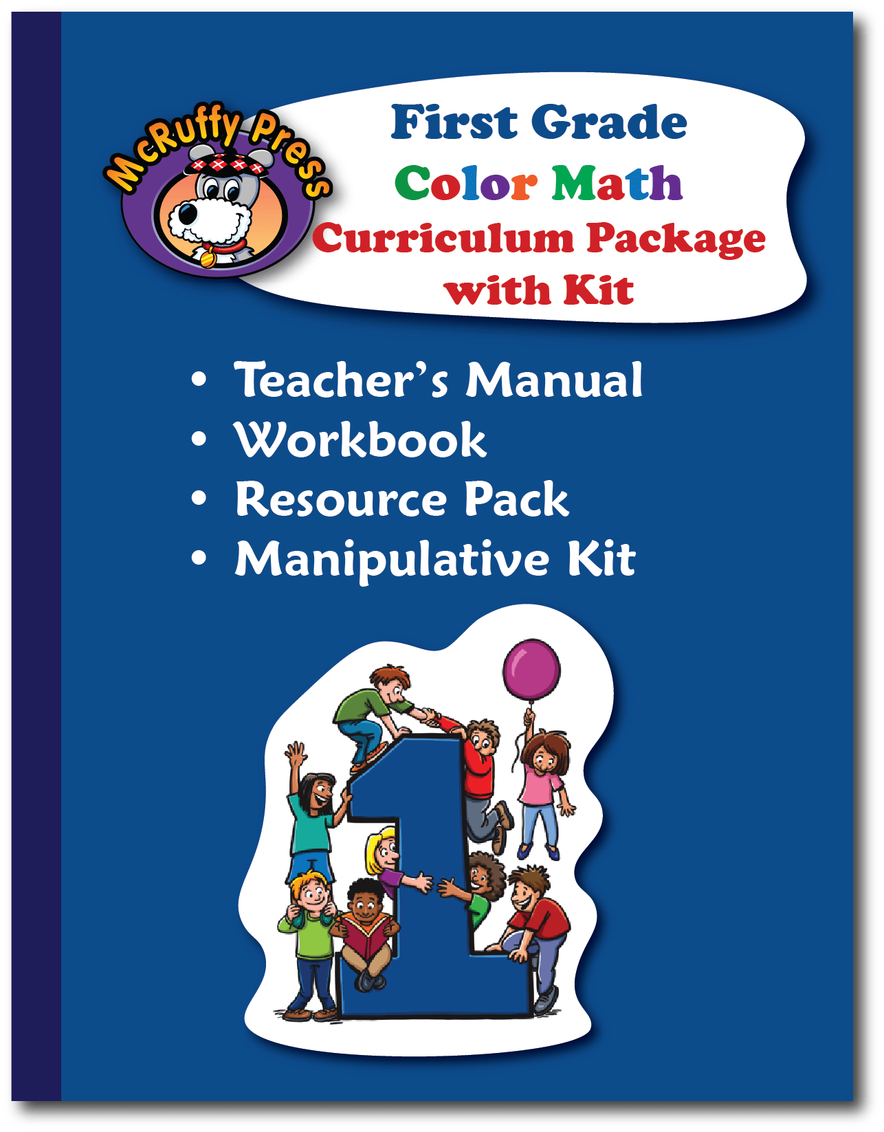First Grade Color Math Curriculum with Manipulative Kit | McRuffy Press
