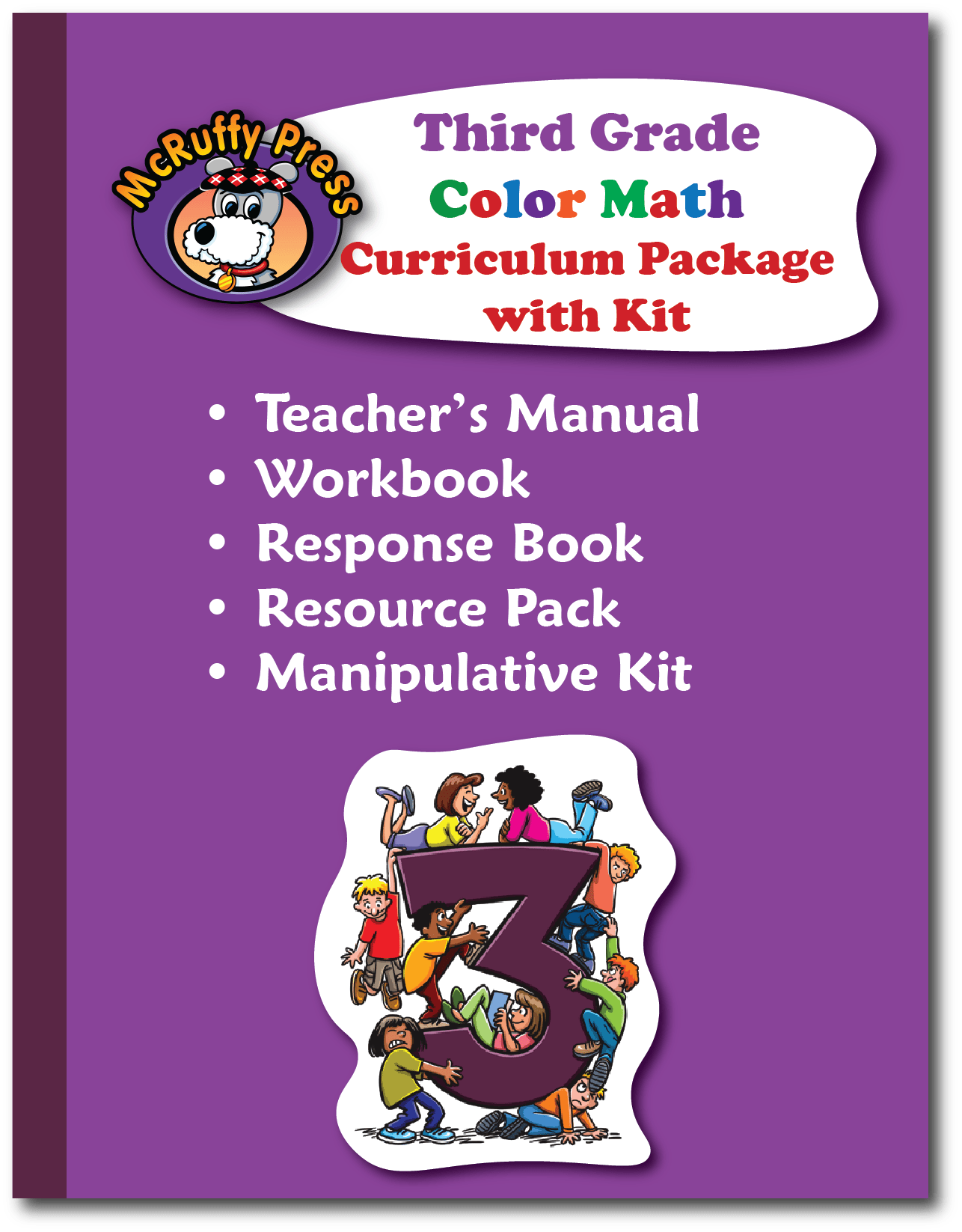 Third Grade Color Math Curriculum with Manipulative Kit | McRuffy Press