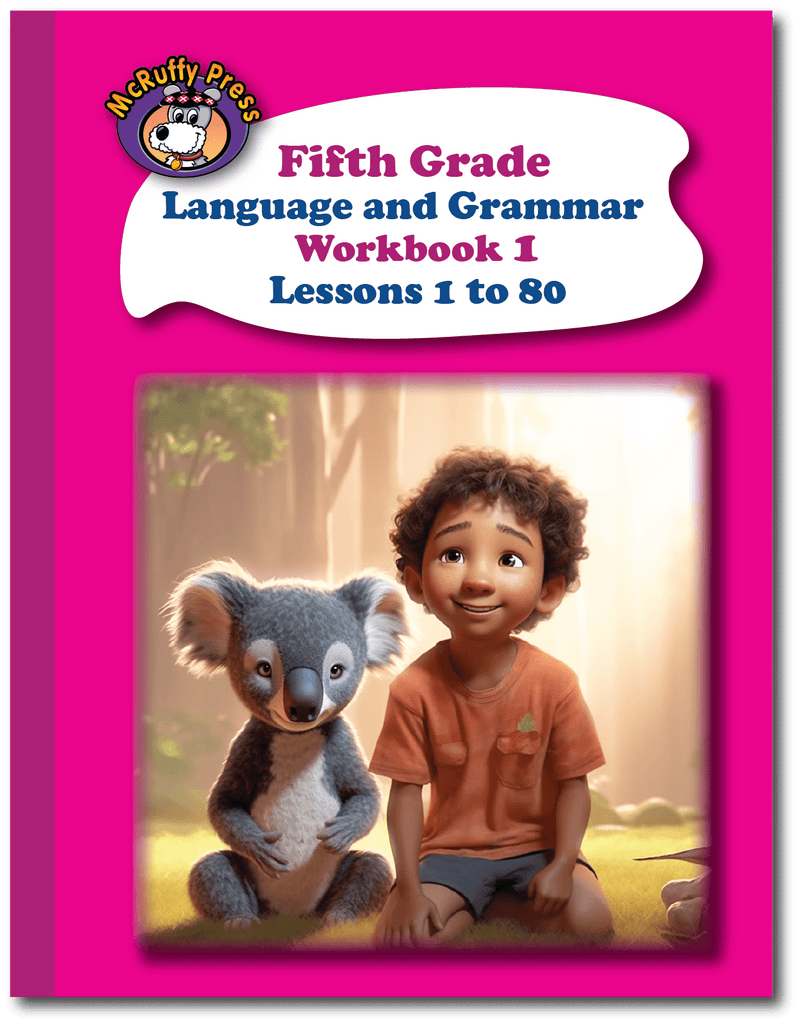 Fifth Grade Language and Grammar Workbook 1 | McRuffy Press