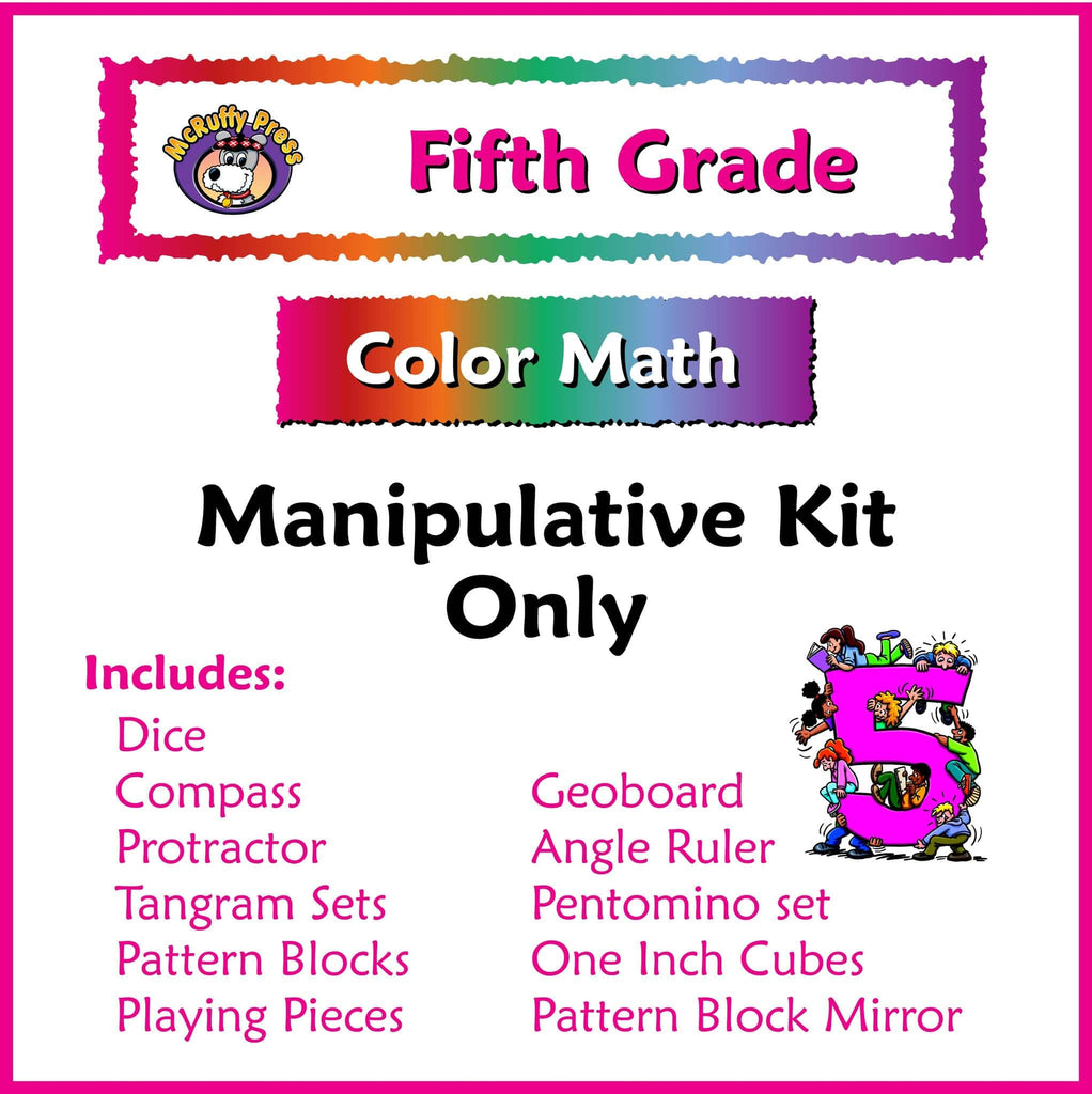 Fifth Grade Color Math Manipulative Kit | McRuffy Press
