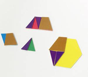Fraction Modeling Pattern Blocks Set | McRuffy Press