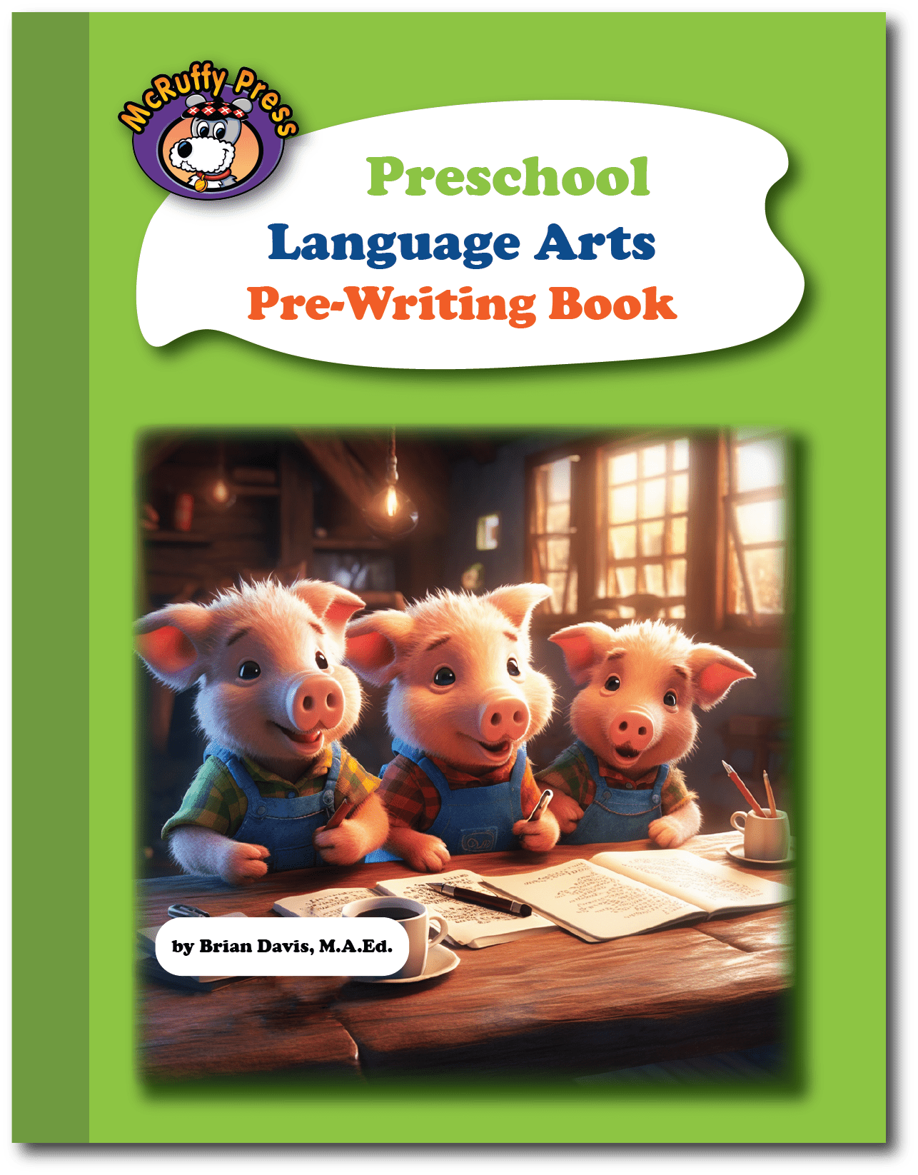 Preschool Language Arts Pre-Writing Book | McRuffy Press