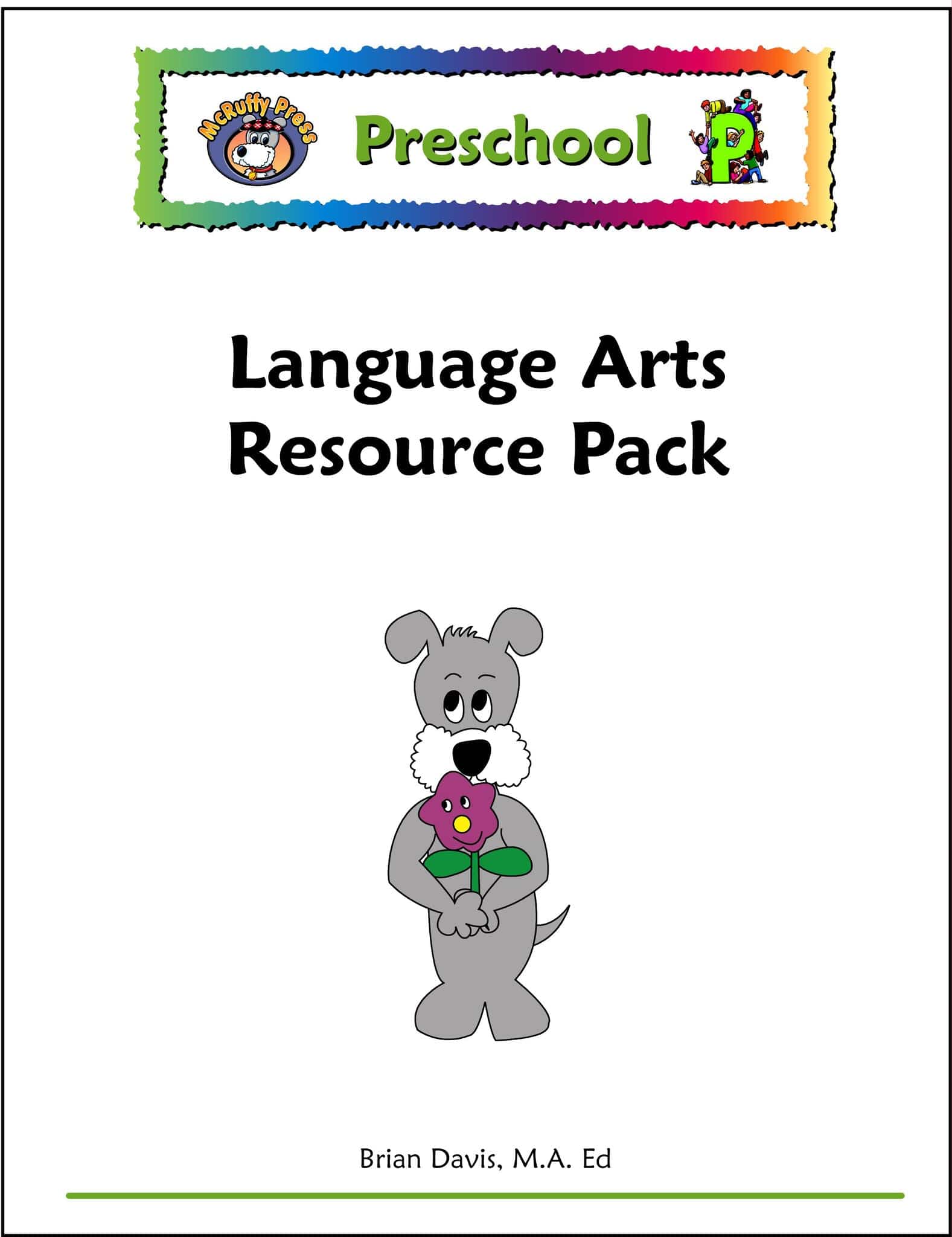 Preschool Language Arts Resource Pack | McRuffy Press