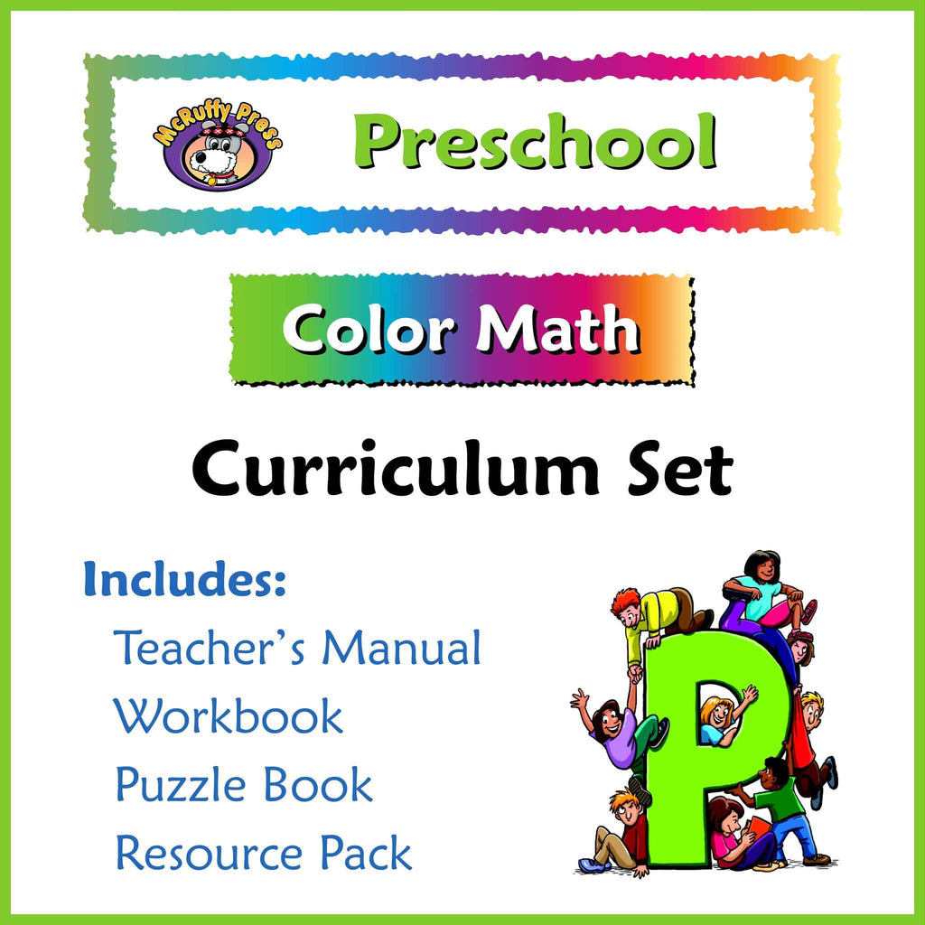 Preschool Color Math Curriculum | McRuffy Press