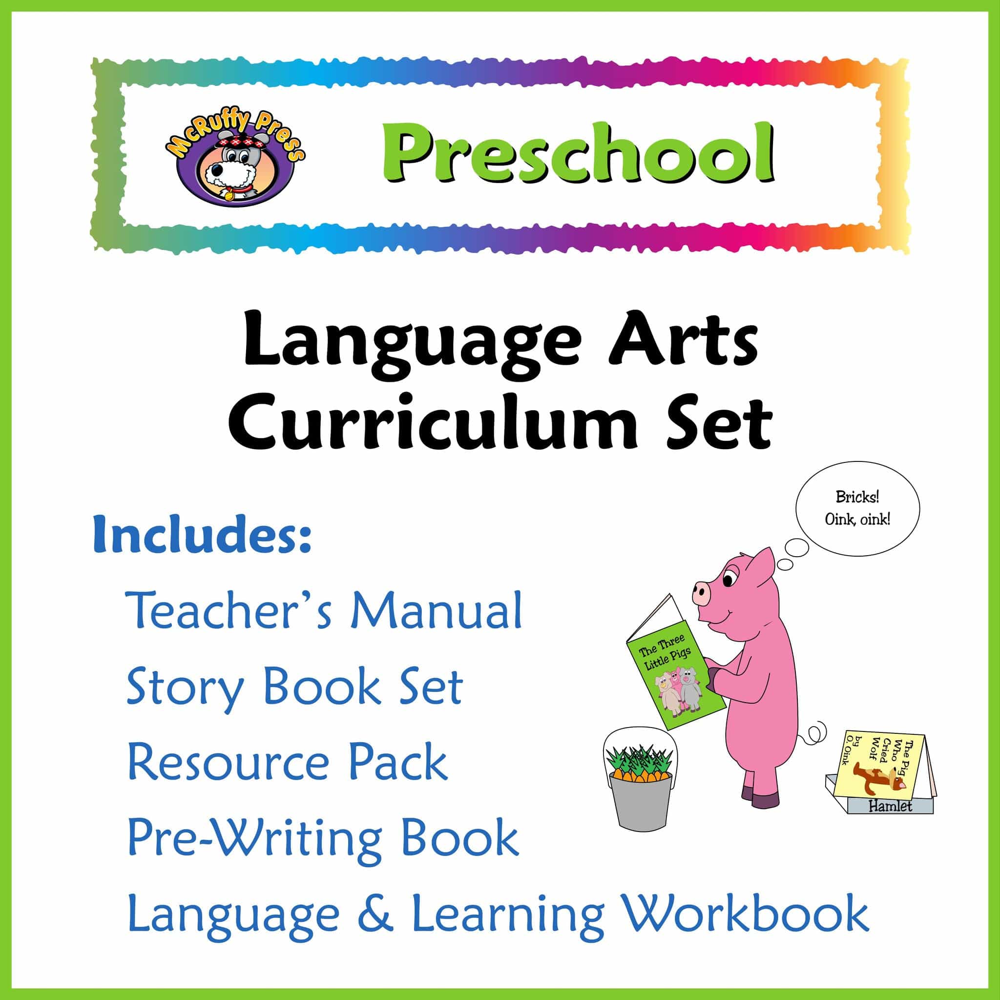Preschool Language Arts Curriculum | McRuffy Press