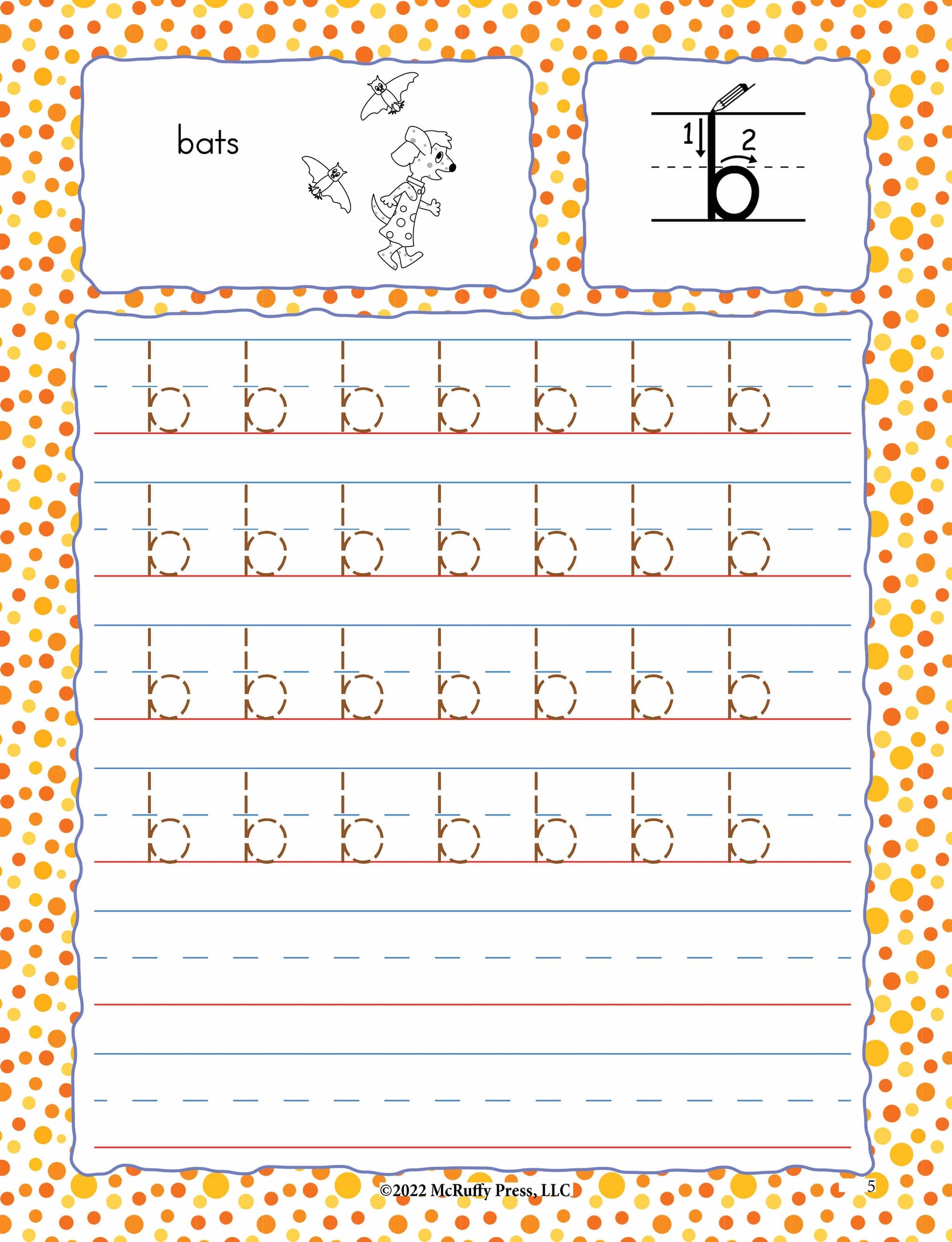 Dot's Alphabet Adventures Handwriting Traditional Style | McRuffy Press