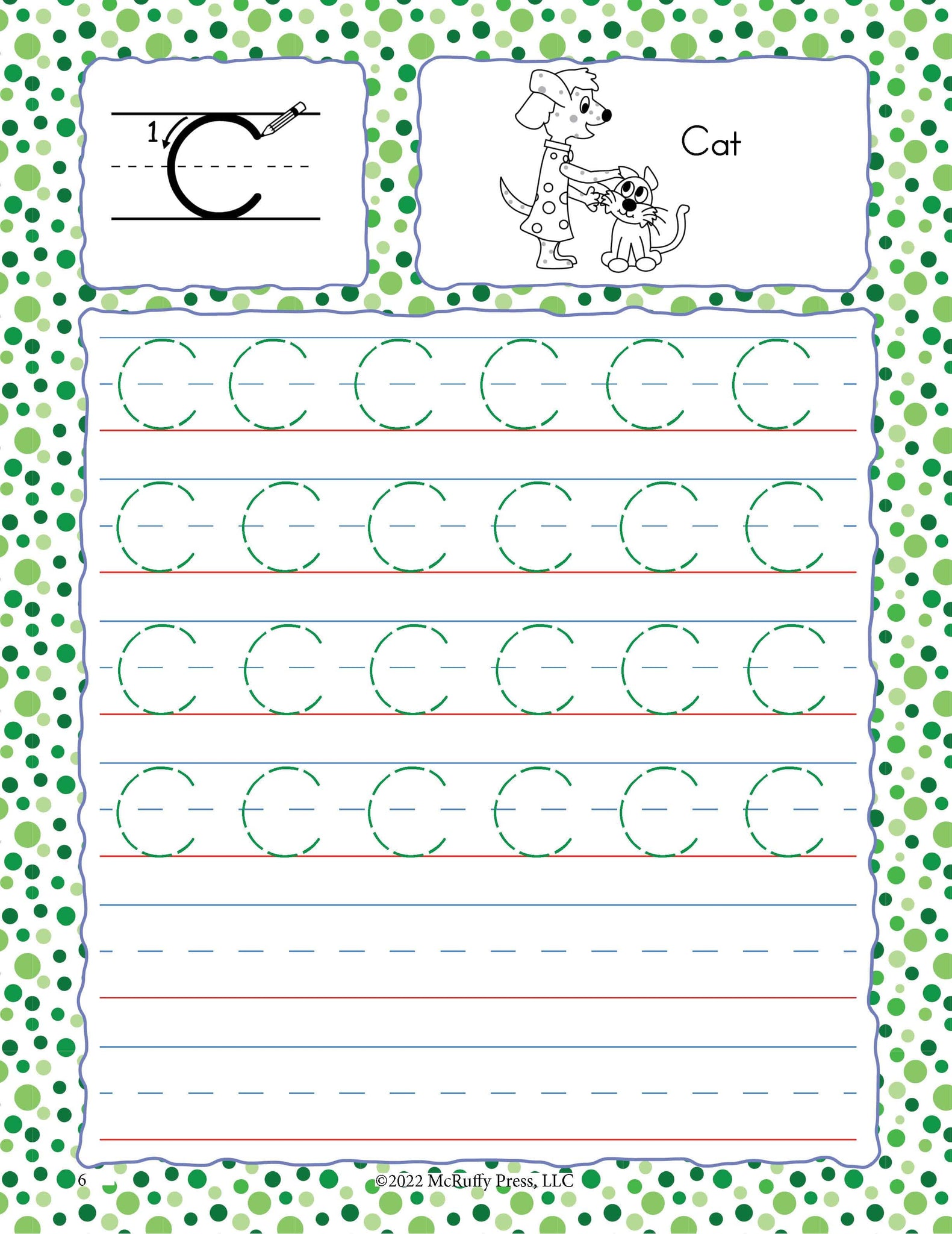 Dot's Alphabet Adventures Handwriting Traditional Style | McRuffy Press