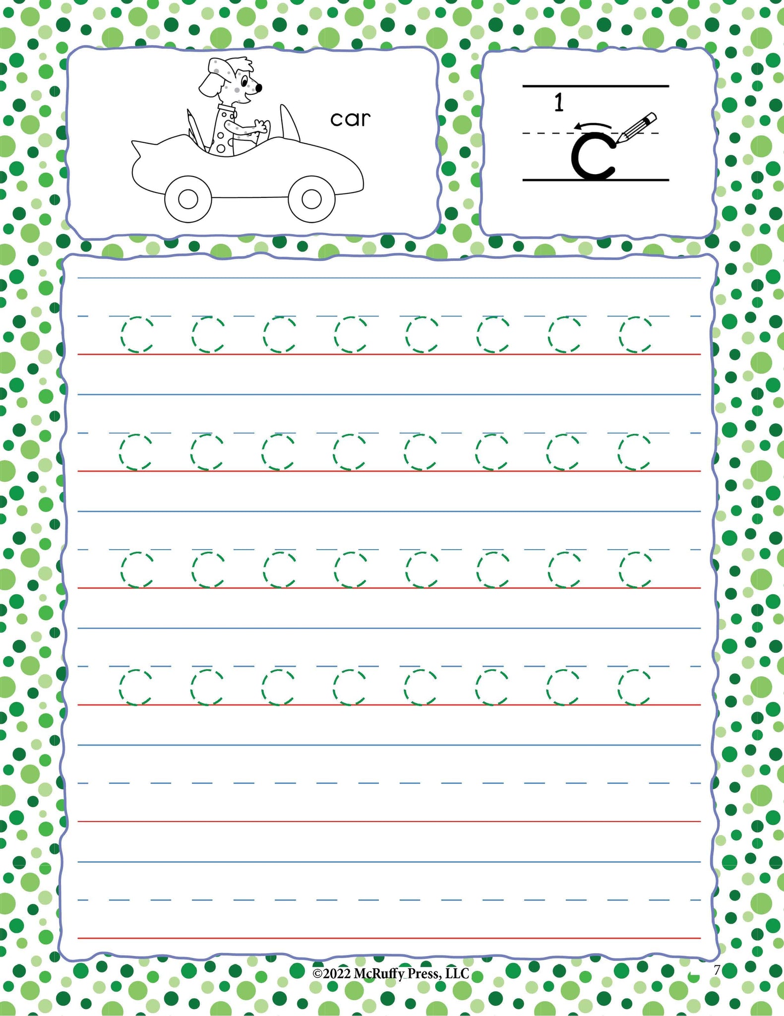 Dot's Alphabet Adventures Handwriting Traditional Style