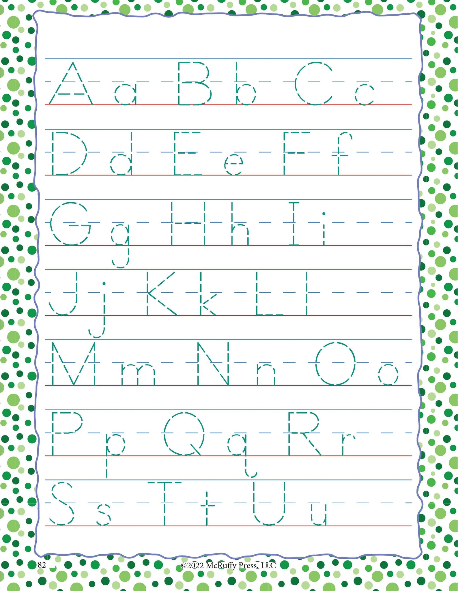 Dot's Alphabet Adventures Handwriting Traditional Style | McRuffy Press